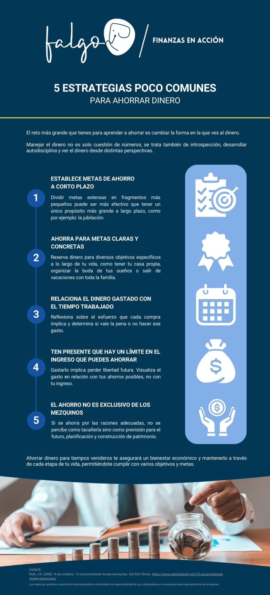 5 Estrategias poco comunes para ahorrar dinero